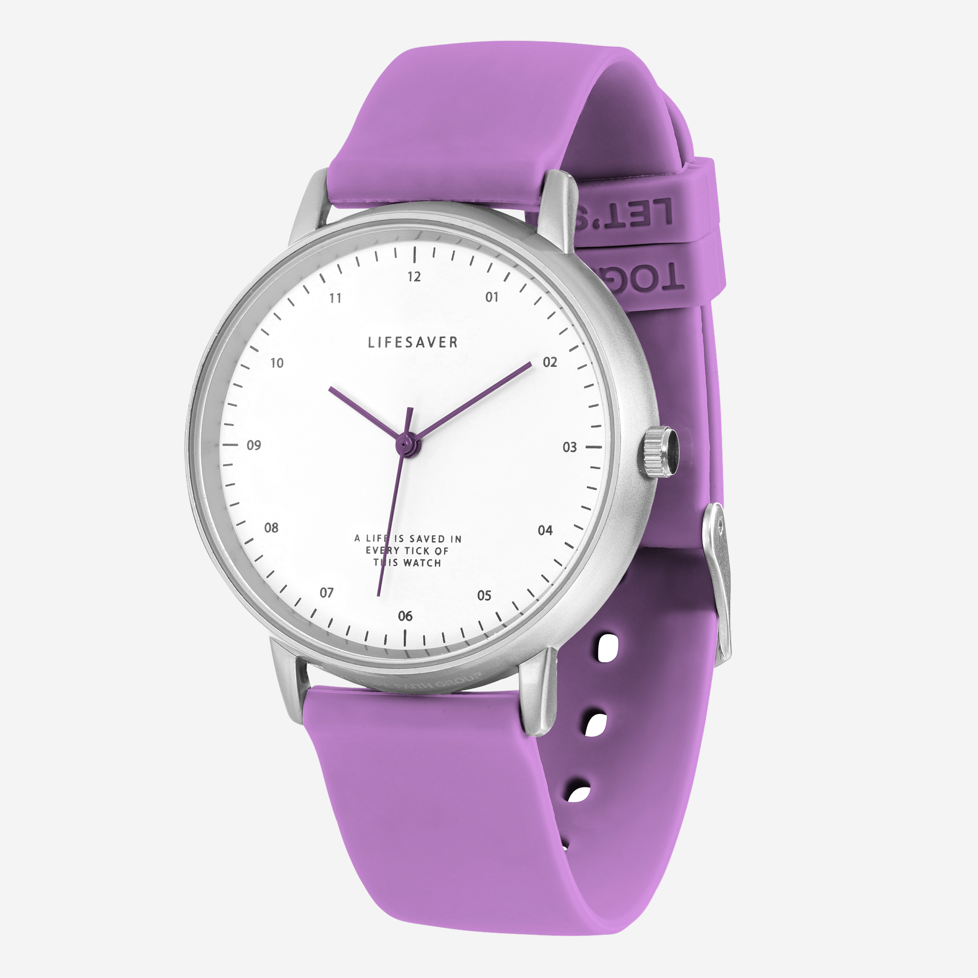 Life Saver Watch 4.0 – Purple [Limited Edition] – LoveHopeFaith Group